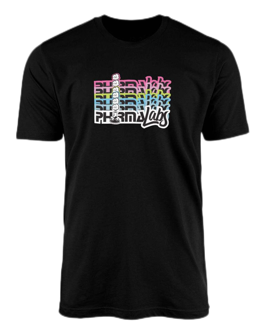 T-Shirt (Multi Logo) by PharmaLabs | Workout Apparel